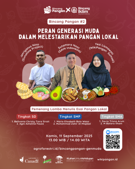 Bincangpangan:Peran Generasi Muda dalam Melestarikan Pangan Lokal ...